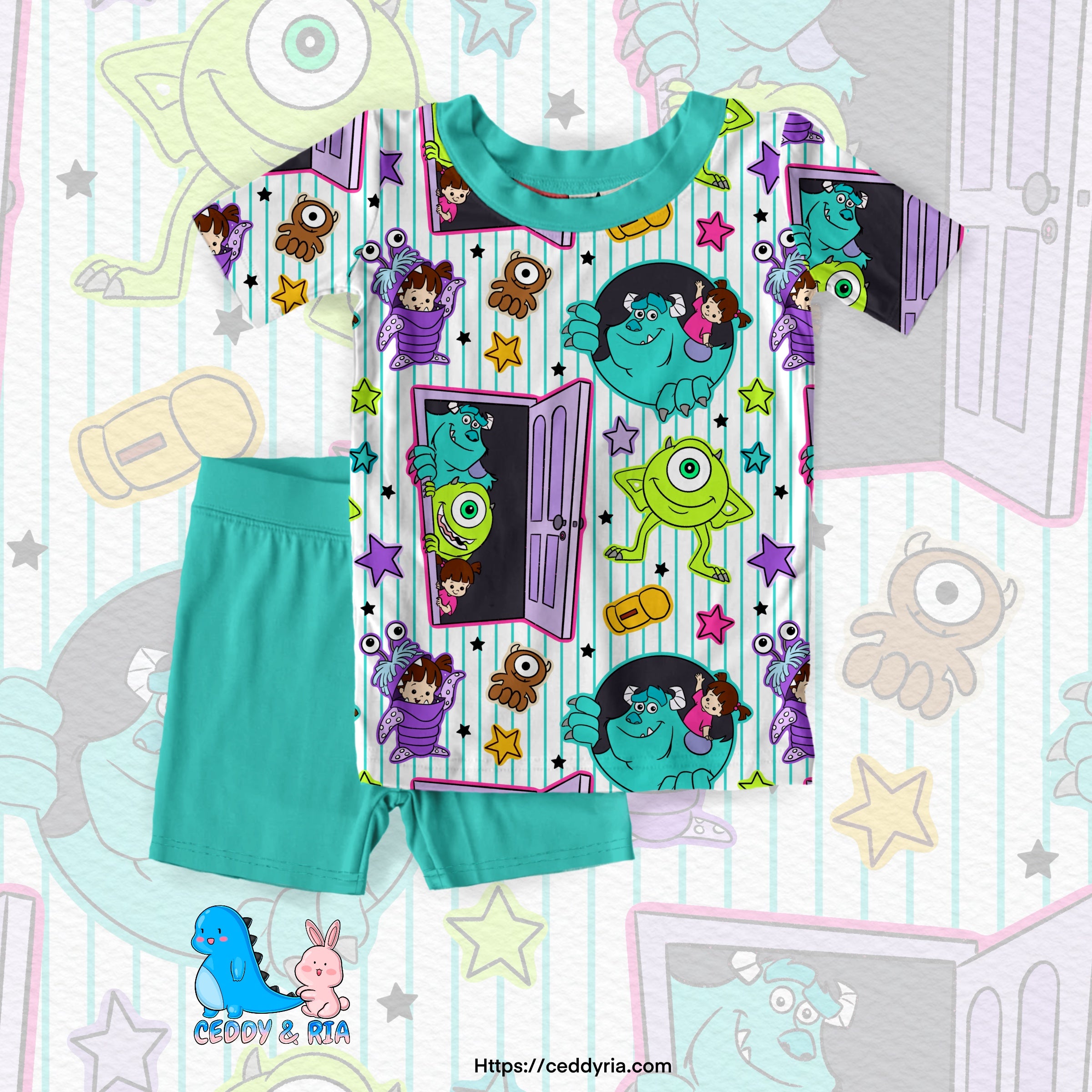 PREORDER Scream Team Short Set – CEDDY & RIA